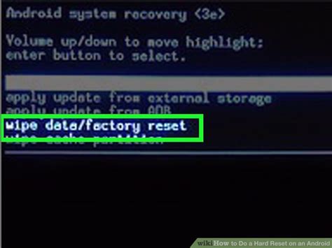 How To Do A Hard Reset On An Android Steps With Pictures