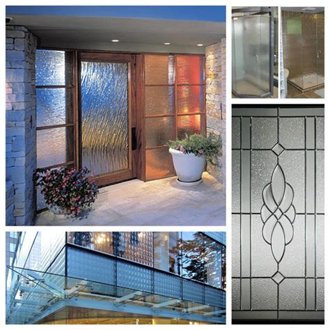 Vgc Safety Decorative Patterned Laminated Glass Obscured 876mm