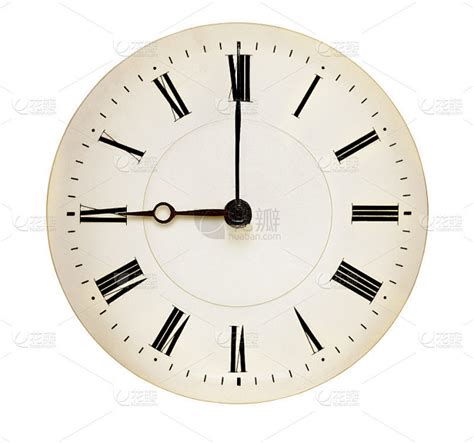 九点钟在古老的时钟