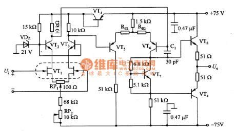 The High Voltage Input FET Power Amplifier Circuit Diagram Amplifier Circuits Audio