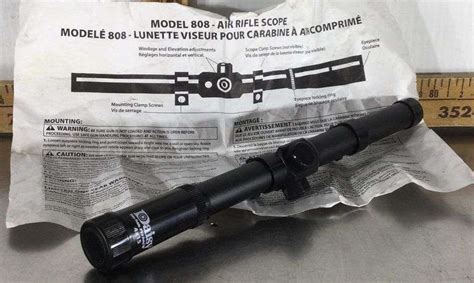 Daisy Model 808 Air Rifle Scope 4x15 Sherwood Auctions