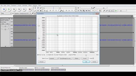 Equalization Audacity 2020 Kdadirect