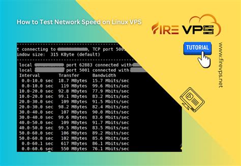 How To Test Network Speed On Linux Vps Fire Vps Blog