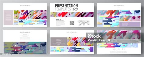 프레젠테이션 슬라이드용 Hd 형식의 비즈니스 템플릿입니다 추상 벡터 재미에 대한 스톡 벡터 아트 및 기타 이미지 재미 형판 Hd 포맷 Istock