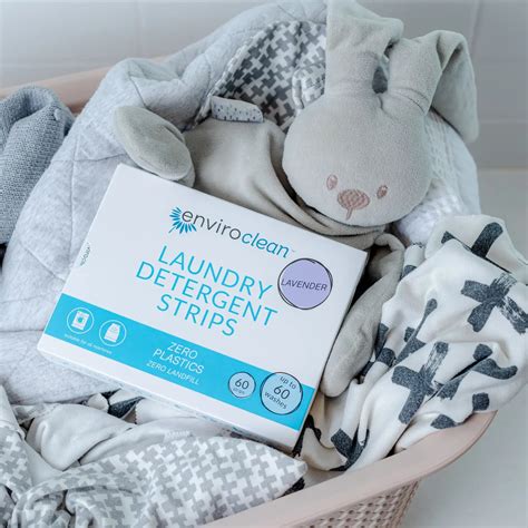 Enviroclean Laundry Detergent Strips Lavender The Living Co