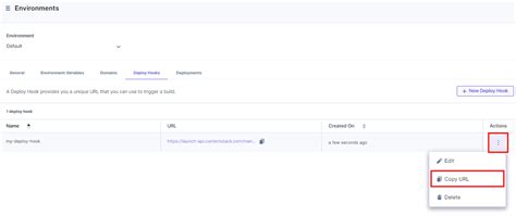redeploy automatically when content is published on cms contentstack