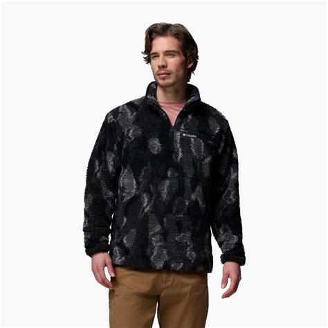 Vyriškas Džemperis Columbia Rugged Ridge High Pile Half Zip Black