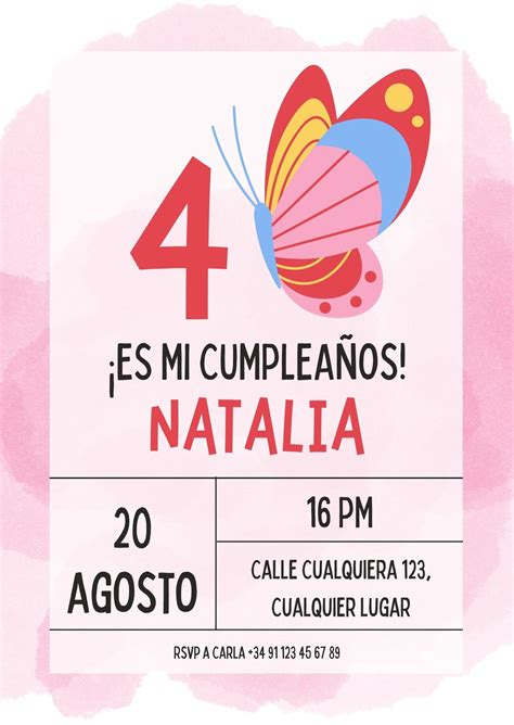 Crea Invitaciones De Cumpleaños Originales Gratis Canva My Xxx Hot Girl