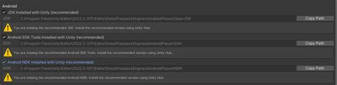 Java Development Kit Jdk Directory Is Not Set Or Invalid Unity