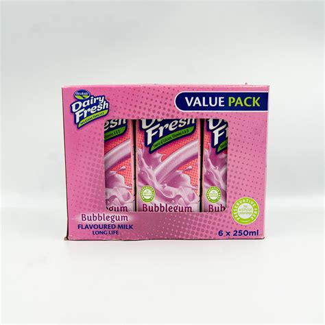Dairy Fresh Bubblegum Flavored Milk Value Pack Spring On The Go