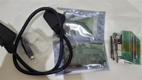 Famicom Modded To Output RGB Signal With NesRGB Famicom Modded To Output RGB Signal With NesRGB