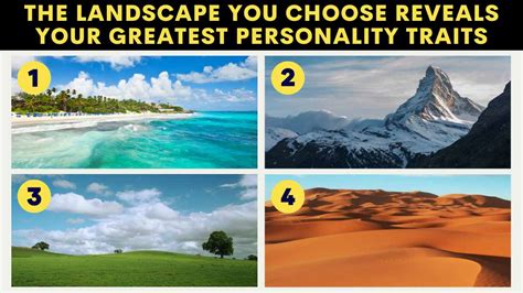 Personality Test The Landscape You Choose Reveals Your Greatest