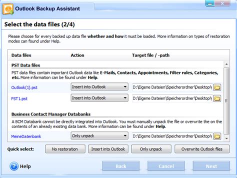 Outlook Backup Assistant 7 Backup Email Software For Pc