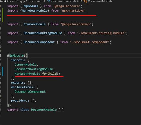 Markdown Is Not A Known Element Issue Jfcere Ngx Markdown GitHub