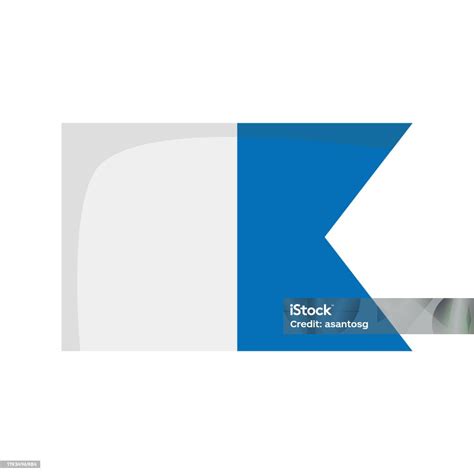 흰색 배경 벡터 일러스트에 고립 된 문자 A를 나타내는 해상 플래그 개성 개념에 대한 스톡 벡터 아트 및 기타 이미지 개성 개념 경외감 교육 Istock