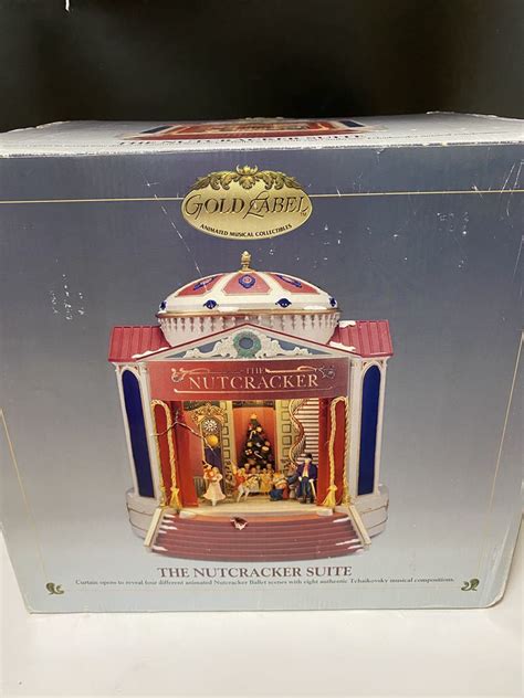 ミスタークリスマス くるみ割り人形 劇場型 オルゴール Mrchristmas Nutcracker Suite 箱説明書付きオルゴール