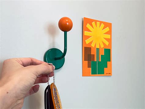 일시품절 마그넷 후크 그린 프린트베이커리