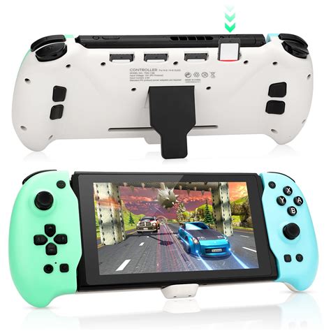 Wireless Controller Fit For Nintendo Switch Oled Joy Con Handheld Mode Ergonomic Grips