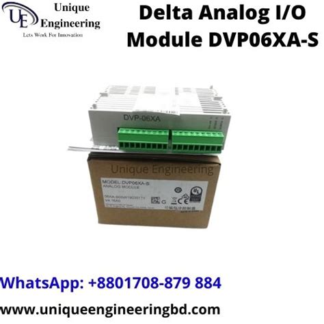 Delta Plc Analog 4 Input 2 Output Module Dvp06xa S Price In Bd