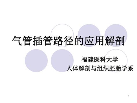 麻醉解剖学 气管插管路径的应用解剖pptword文档在线阅读与下载无忧文档