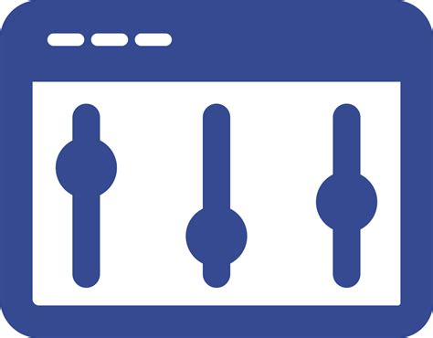 Browser Configuration Isolated Vector Icon Which Can Easily Modify Or