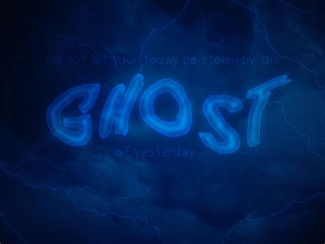Alternative Design Ghostly Text Effect