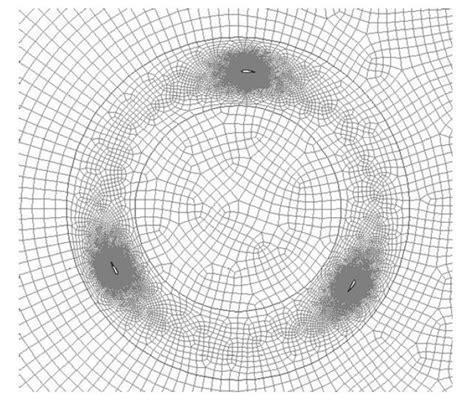 8 Mesh Near The Rotor 83 Download Scientific Diagram
