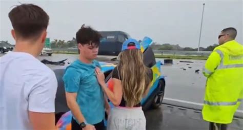 Controversial Youtuber And Streamer Crashes 200000 Custom Mclaren