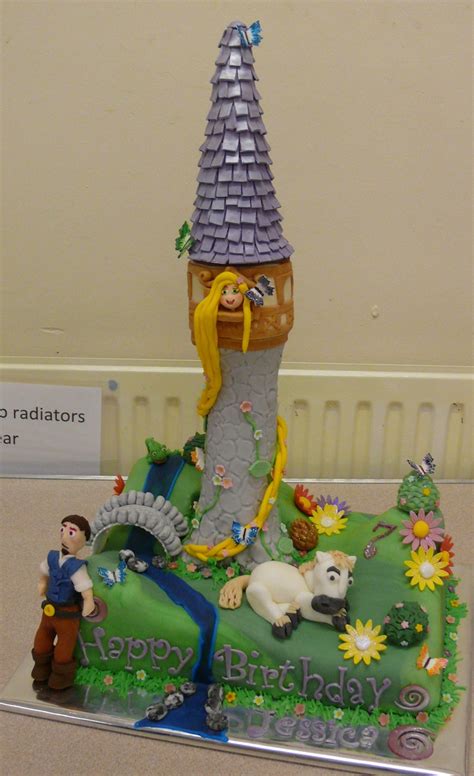 Rapunzel Tower Cake
