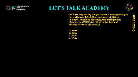 Sequencing Depth Coverage Understanding Genome Assembly Csir Net Life Science Coaching Nta