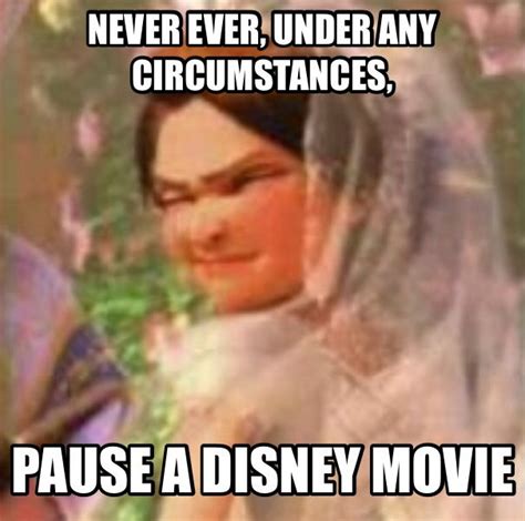 Never Pause A Disney Movie Disney Funny Paused Disney Movies Disney Jokes