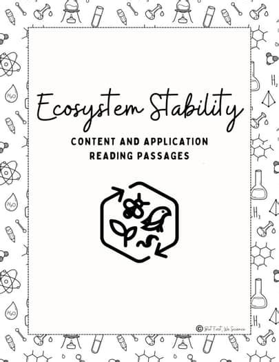 Ecosystem Stability Content And Examples Reading Passages Tpt