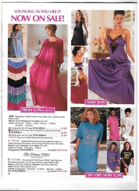 Vtg 1992 Lane Bryant Priority One Lingerie Fashion Catalog Beautiful