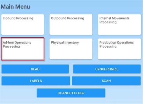 Confirm Ad Hoc Tasks Seidor Mobile Wmscloud