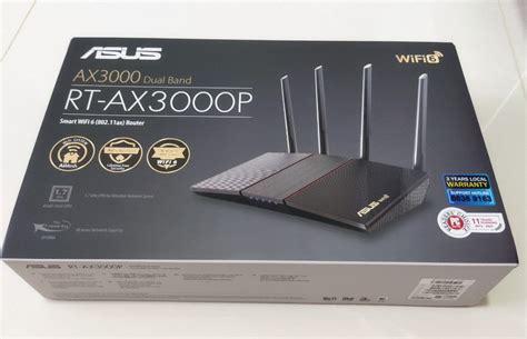 Asus Ax Dual Band Rt Ax P Smart Wifi Ax Router Computers Tech Parts