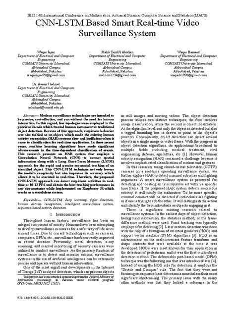 Cnn Lstm Pdf Deep Learning Cognitive Science