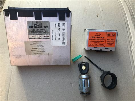 Jaguar X300 Security System Set Up Module Key Lock Transponder Reader