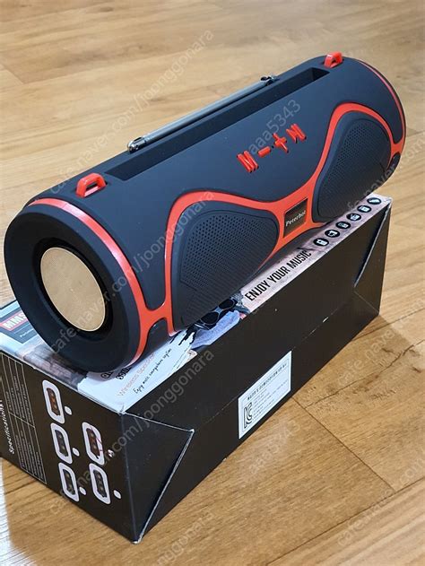 소리통 블루투스 무선 스피커 라디오 스피커 새상품 판매 키보드마우스스피커 중고나라