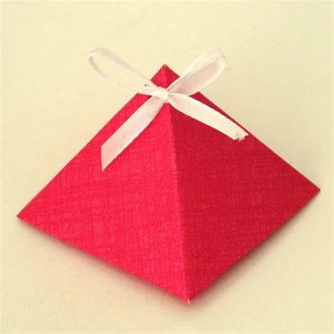 Paper Plain Triangle Tfavour Box At ₹ 20piece In Kochi Id
