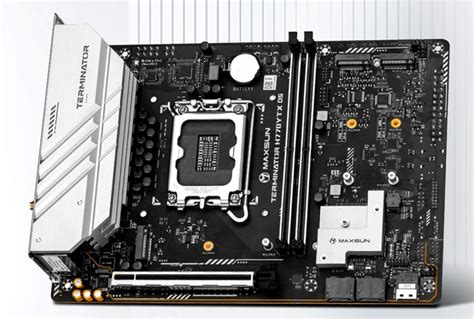 Maxsun Unveils The Ms Terminator H770ytx D5 Wifi Motherboard With Cutting Edge Features