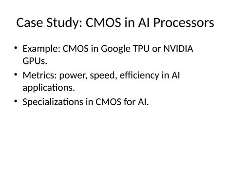 Cmostechnologyevaluationpresentationpptx