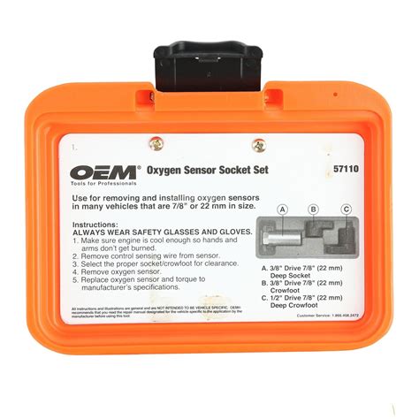 Oemtools Oxygen Sensor Socket 57110 Autozone