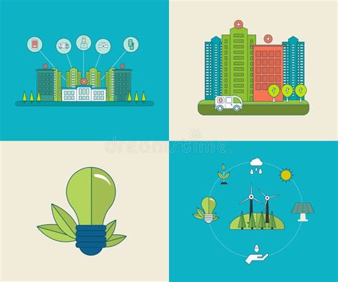 Flat Design Modern Vector Illustration Concept For Stock Vector