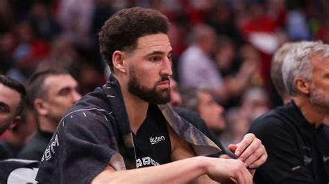 Hit Something On The Bench Warriors Insider Reveals Klay Thompsons