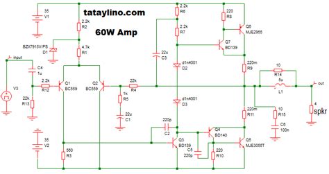 Audio Amplifier Design Tataylino Com