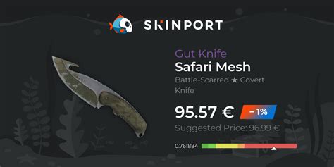 Gut Knife Safari Mesh Battle Scarred Counter Strike 2 Skinport