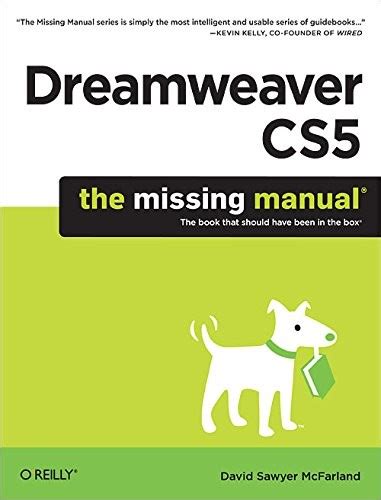 dreamweaver cs5 the missing manual by david sawyer mcfarland brand