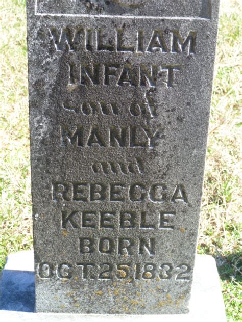 William Keeble 1832 1832 Find A Grave Memorial