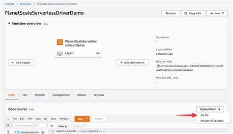 Using The Planetscale Serverless Driver With Aws Lambda Functions