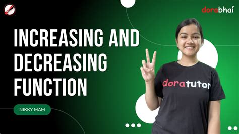 Increasing And Decreasing Functions Made Easy Calculus Youtube